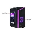 DIYPC DIY-F2-P SPCC Micro ATX Mini Tower Computer Case with USB 3.0 / 2 ...