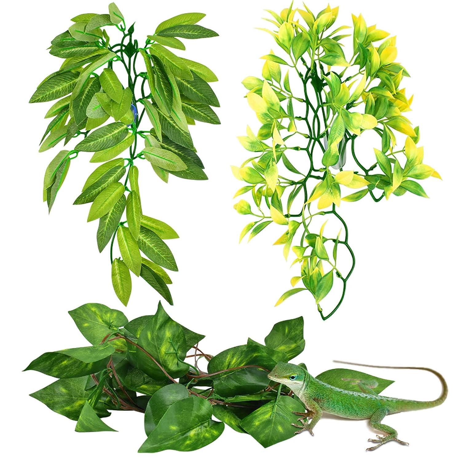 Holzlrgus Reptile Plants, Amphibian Hanging Plants with Suction Cup for ...