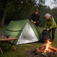 Compact Foldable Reflective Outdoor Tent For Camping Hiking Backpacking ...
