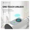 Adjustable Euro Cylinder Smart Lock Tuya BLE Finrprint IC Card Keys ...