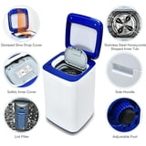Giantex Electric Full Automatic Washing Machine, 7.7lbs Portable Washer ...