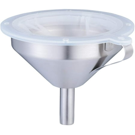 Honey Strainer Stainless Steel Funnel for Beekeeping - Fine Mesh Filter ...