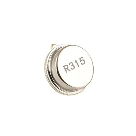 Direct Insert Crystal oscillator R433A 433MHz R315A 315MHz Circular ...