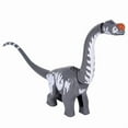 2025 New Jurassic Dinosaur Titanosaurus Animals DIY Blocks Mini Models ...