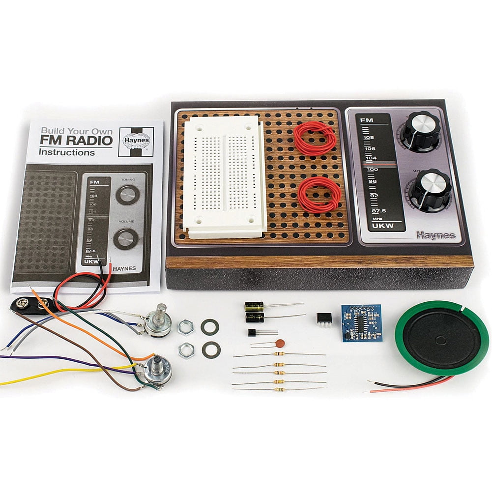 Haynes Retro Radio Kit - Build Your Own Working FM Receiver w/ No ...