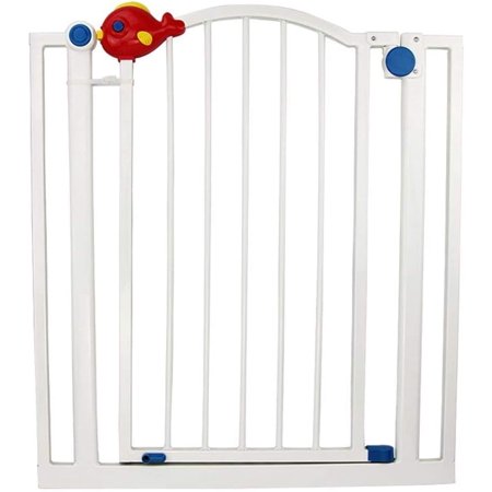 Security Gate Sure Shut Axi Pre ure Fit , White Stair Gate (Size : 85 ...