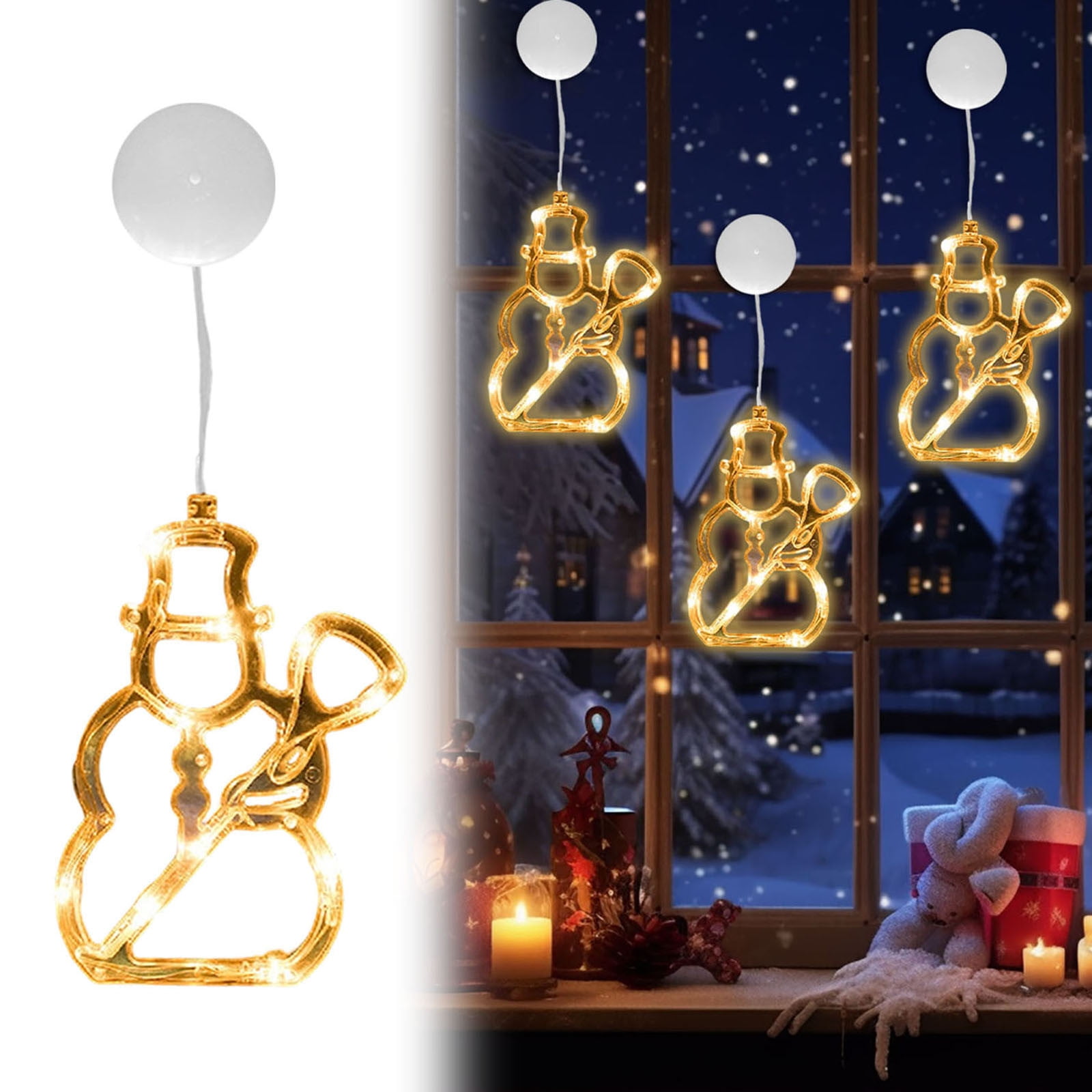 Click here for Chenjiaaa Window Decorations Snowflake Window Ligh... prices