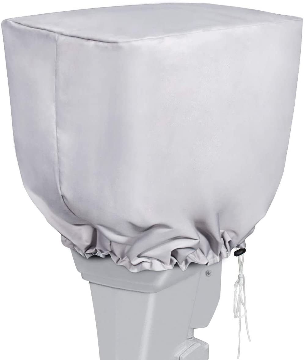 iCOVER Outboard Motor Cover Heavy Duty 600D Waterproof Motor Hood Cover ...