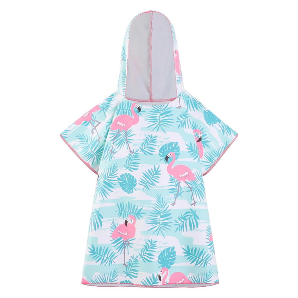 URMAGIC Kids Hooded Bath Towel, Soft Beach Swim Pool Poncho Bath Towel ...