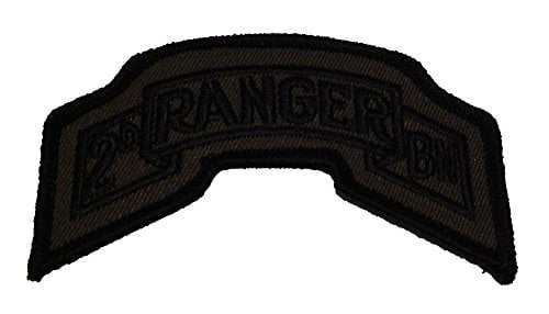 2ND ARMY RANGER BATTALION SCROLL ROCKER PATCH - OLIVE DRAB OD GREEN ...