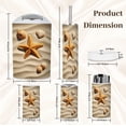 Bathroom Accessory Set 6 Piece with shells sand Coastal Beach Marine ...