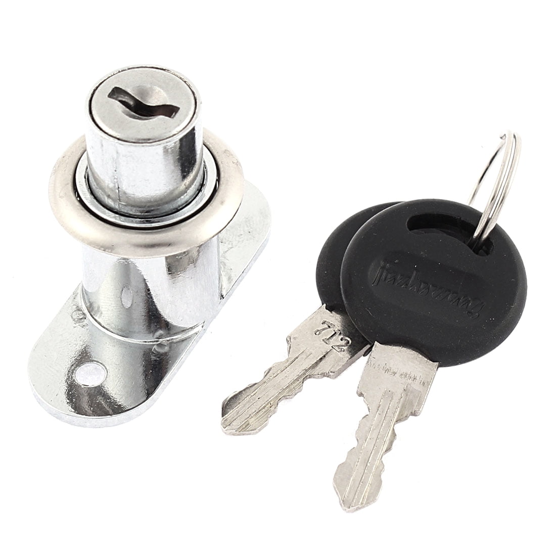 Drawer Metal Cylinder Shaped Security Cabinet Lock and Key Push Type ...