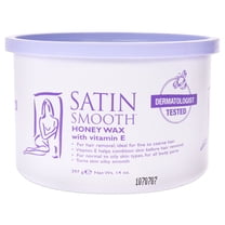 Satin Smooth Honey Wax With Vitamin-E 14 oz - Walmart.com