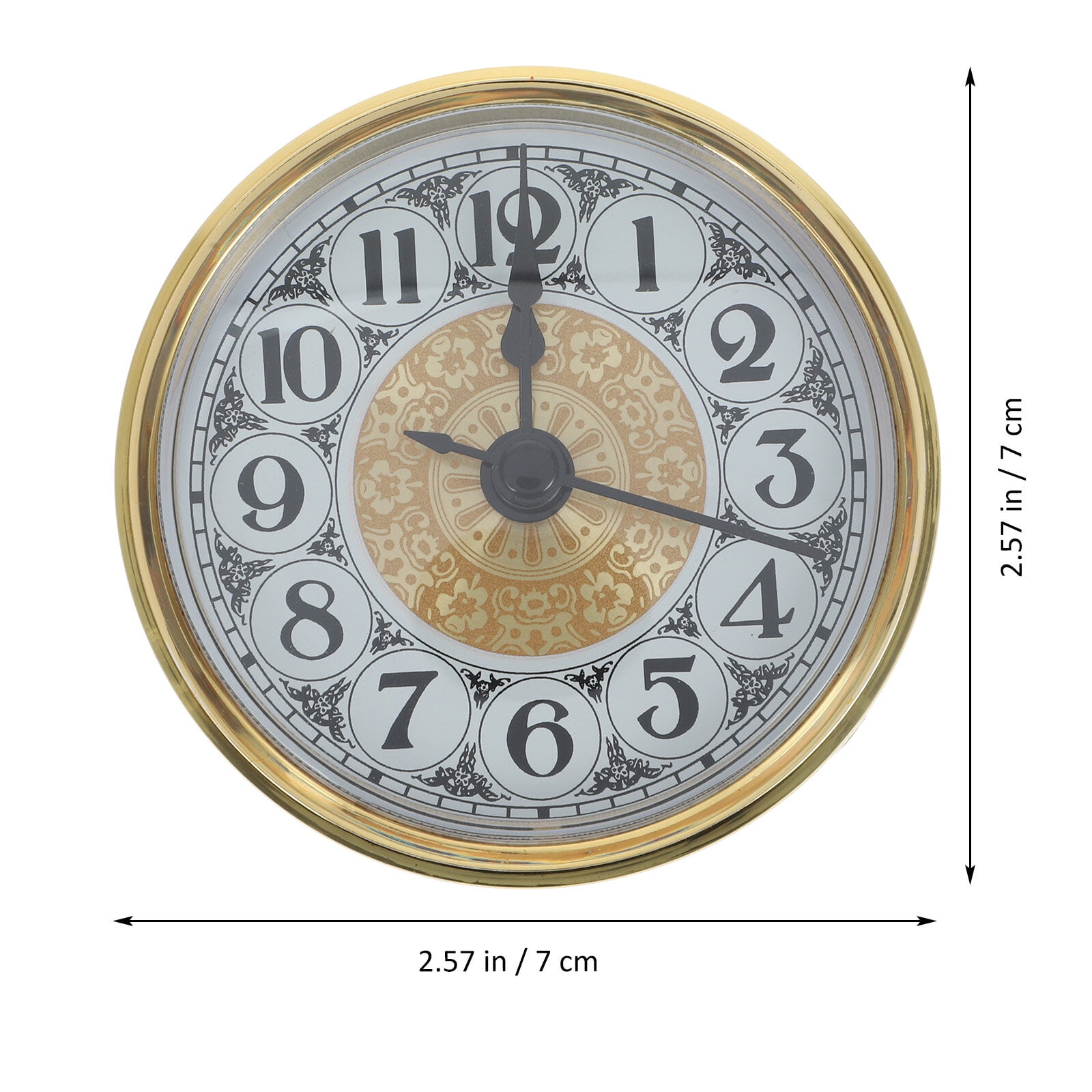 Clock Insert Clock Face Clock Making Kit Clock Part Arabic Numerals ...