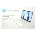 HP 15.6" FHD Laptop, Intel Core i5-1135G7, 8GB RAM, 256GB SSD, Silver, Windows 11 Home, 15 ...