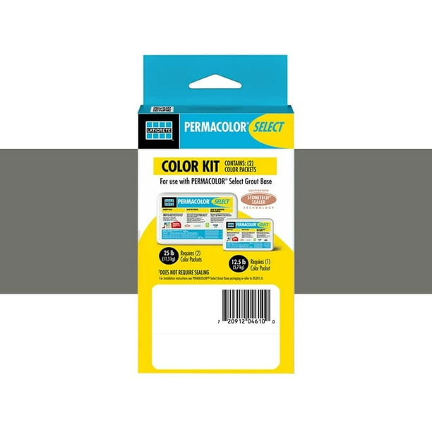 Permacolor SELECT Grout Color Kit 40 Colors Available Dusty Grey ...