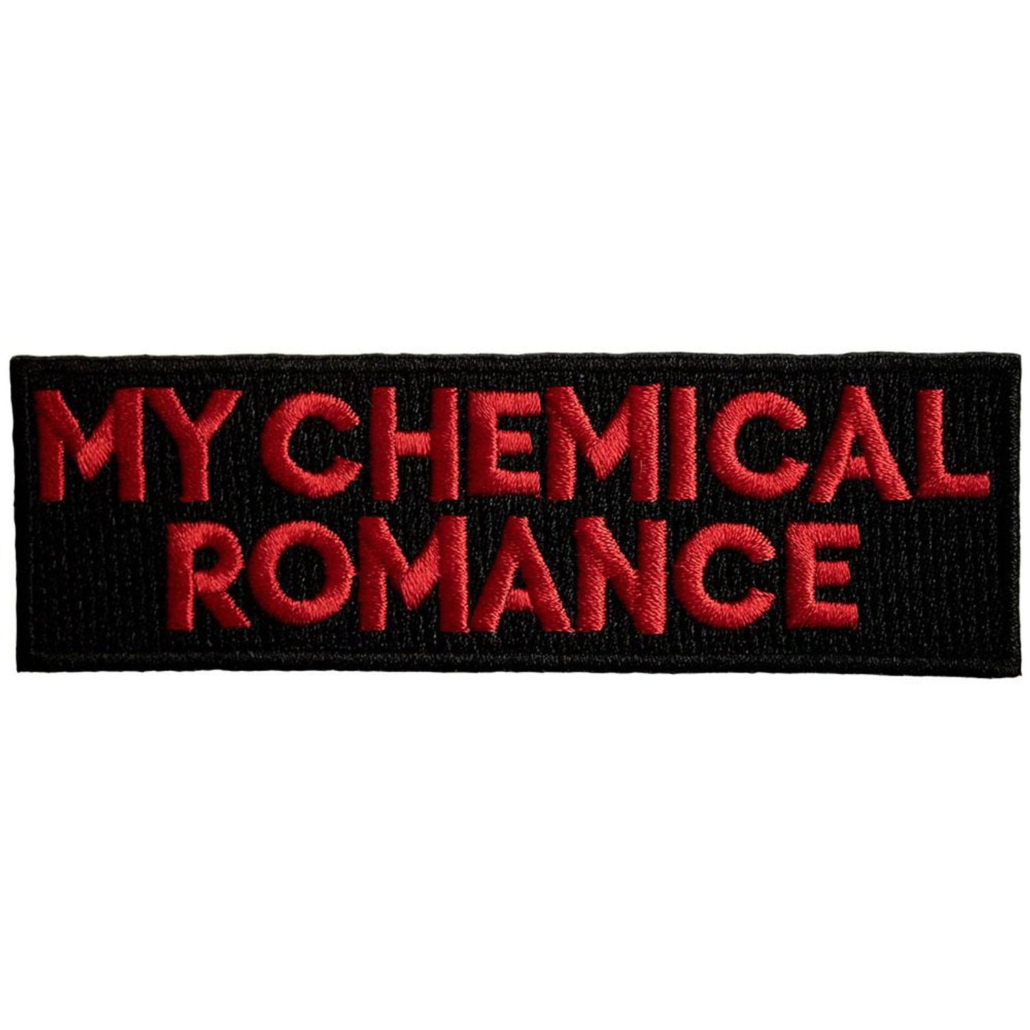 Click here for My Chemical Romance Woven Text Logo Iron On Patch prices