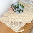 Lace Boho Table Runners Vintage Macrame Crochet Table Runner Farmhouse ...