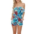 Women's Strapless Romper - Walmart.com