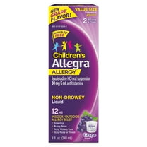 Allegra Children's 12 Hour Non-Drowsy Antihistamine Allergy Relief ...