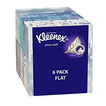 Kleenex Ultra Soft Facial Tissue, 3-ply, 85-count, 12-pack - Walmart.com