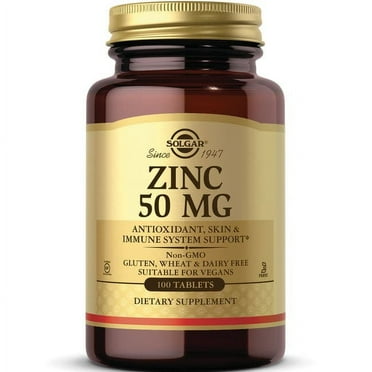 Best Naturals Health Dietary Zinc 50 mg 240 Tablets - Walmart.com
