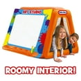 Little Tikes: 2-In-1 Art Easel Tent - Washable Giant Art Board, Draw ...