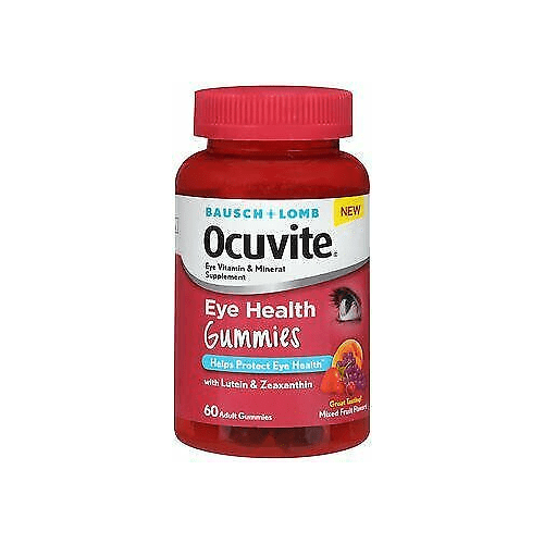 Ocuvite Eye Vitamin & Mineral Supplement, Eye Health Adult Gummies ...