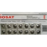 IOSAT Potassium Iodide Tablets, 130 mg, 14 Tablets, FDA Approved ...