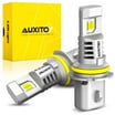AUXITO 9004 HB1 LED Headlight Bulbs,12000LM 300% Brightness, 6500K Cool ...