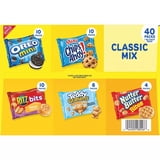 Nabisco Classic Mix, Cookie and Cracker Variety Pack, 40 Snack Packs ...