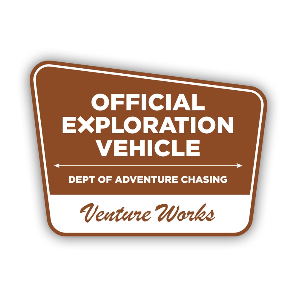 Overland Sticker Decal - Self Adhesive Vinyl - Weatherproof - Made in ...