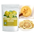 Freeze-Dried Lemon Slices -3.5 RRF12 oz(100.0g), All-Natural Dried ...