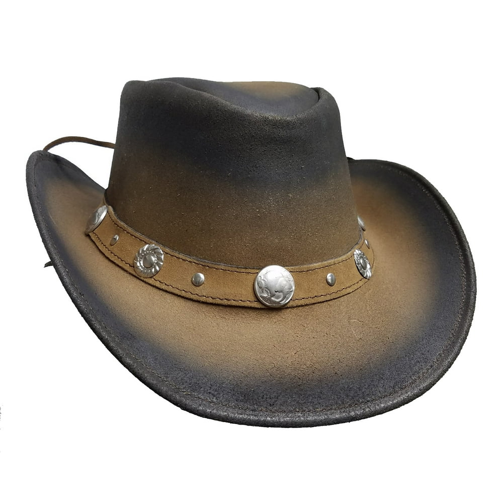 Bullhide - Bullhide Leather Bunker Hill hat - Walmart.com - Walmart.com