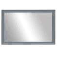 Morgan Light Grey Framed Wall Mirror, Rectangular Vanity Mirror ...