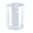 2PCS Reusable Plastic Measuring Cup, Beaker Tip and Pour Measuring ...