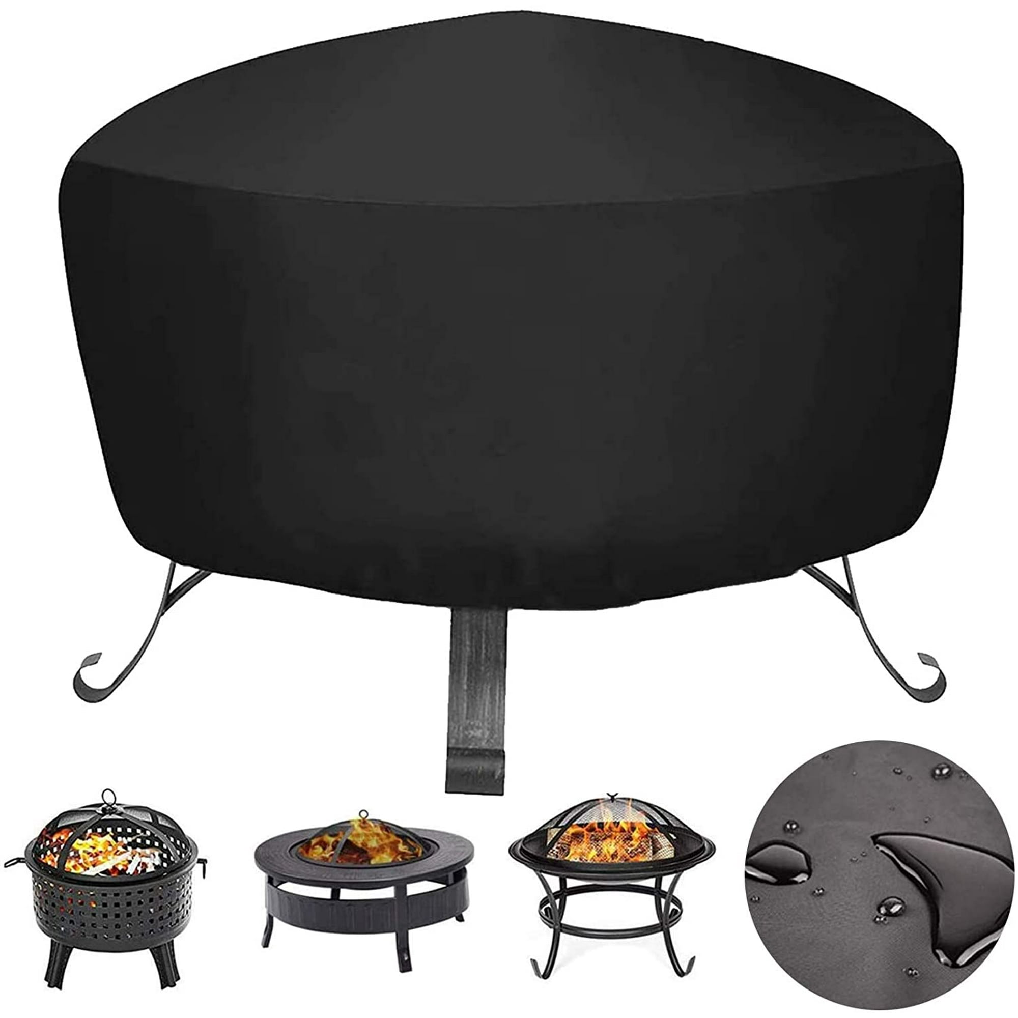 Click here for Zctt Patio Fire Pit Cover Round Waterproof Fits Fo... prices