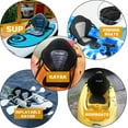 Universal Deluxe Kayak Seat Cushion with Storage Bag,Boat Seat SUP Seat ...