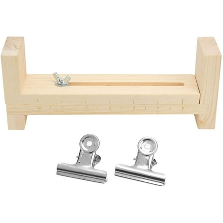 Handcrafts Weaving Rack, Bracelet Weaving Rack Solid Wood Adjustable ...