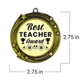 Best Teacher Award Stars Design Medal Celebration and Appreciation ...