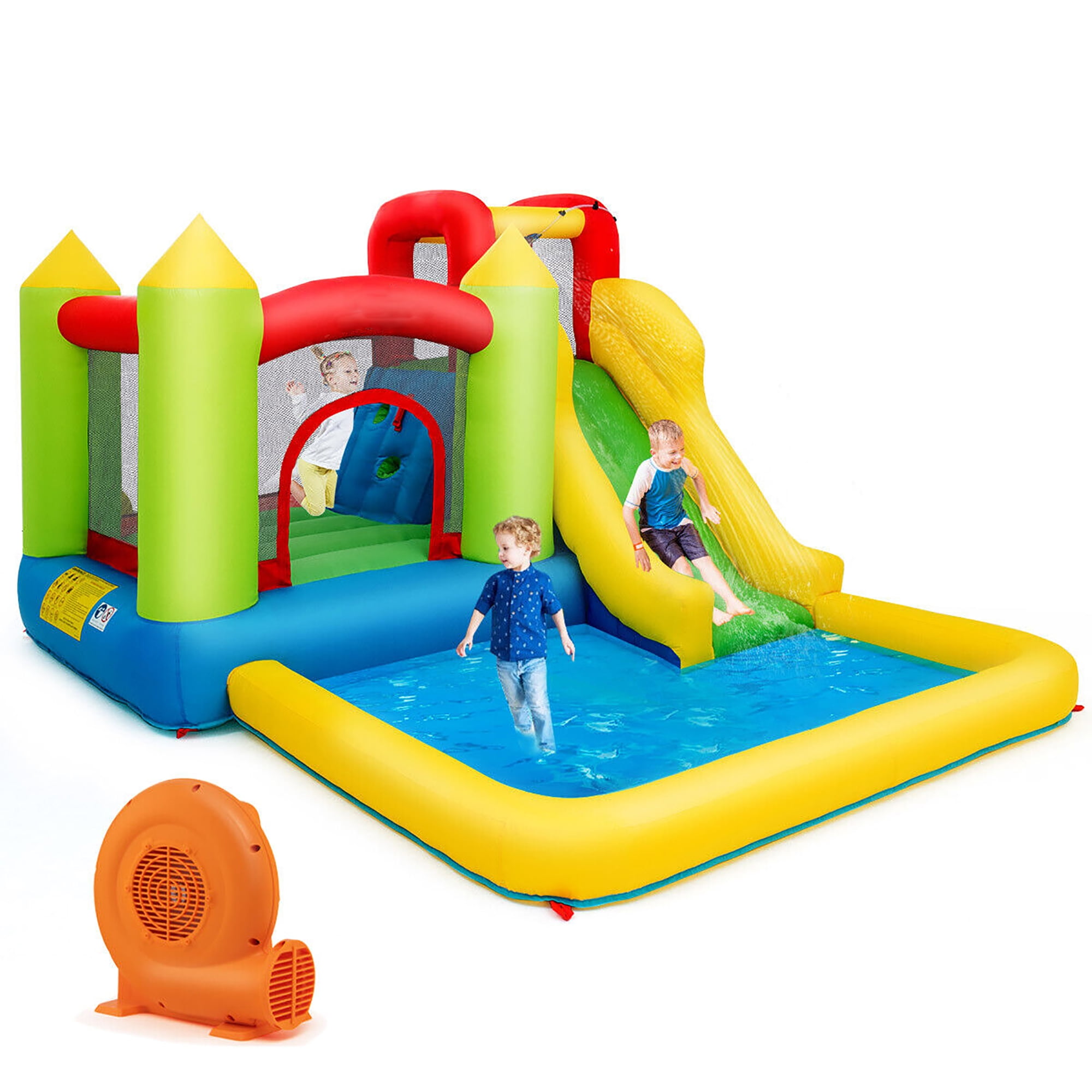 Click here for Gymax Inflatable Bounce House Water Slide Bouncer... prices
