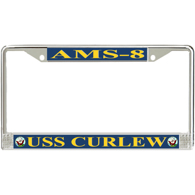USS Curlew AMS-8 License Plate Frame - Walmart.com