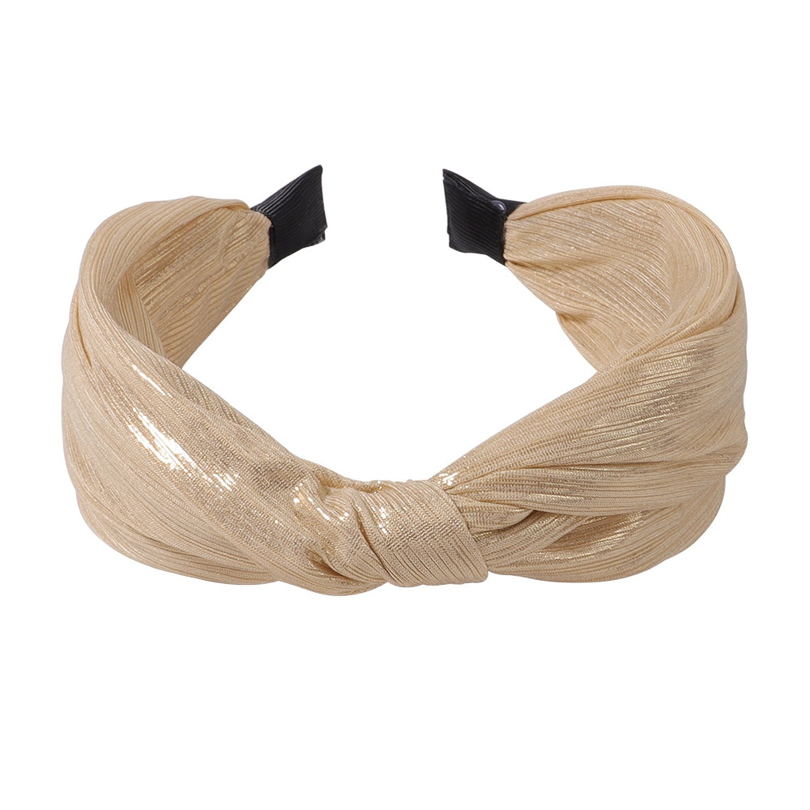 Hair Claw Clips Knotted Headbands For Women Embroidery Top Knot