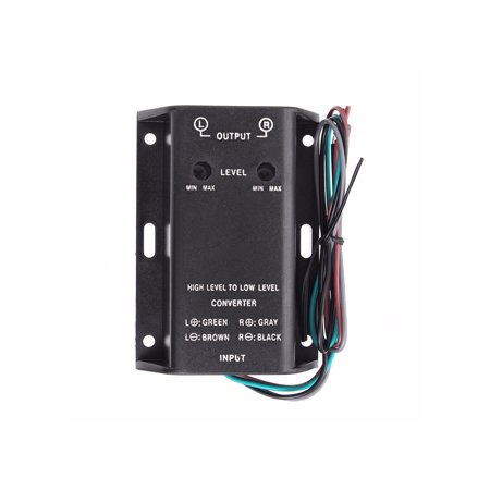 Car Mounted Universal Audio Converter Amplifier Adapter HIGH TO LOW ...