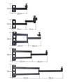 1/4inch Projector Bracket 360 Degree Panoramic Rotation Metal ...