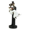 Ebros Love Never Dies Couple Wedding Groom Carrying Bride Skeleton Cake Topper - Walmart.com