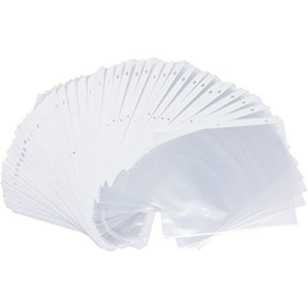 Clear Standard Sheet Protectors 3 Hole Pre-Punch 100/Box High Capacity ...