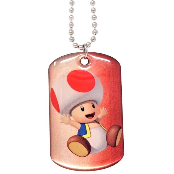 Super Mario 3D Toad Dog Tag (No Packaging) - Walmart.com