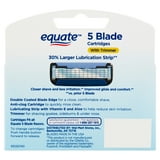 Equate 5 Blade Cartridges with Trimmer, 4 Count - Walmart.com