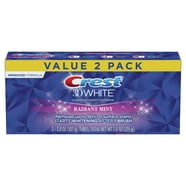 Crest 3D White Luxe Diamond Strong Whitening Toothpaste, Brilliant Mint ...